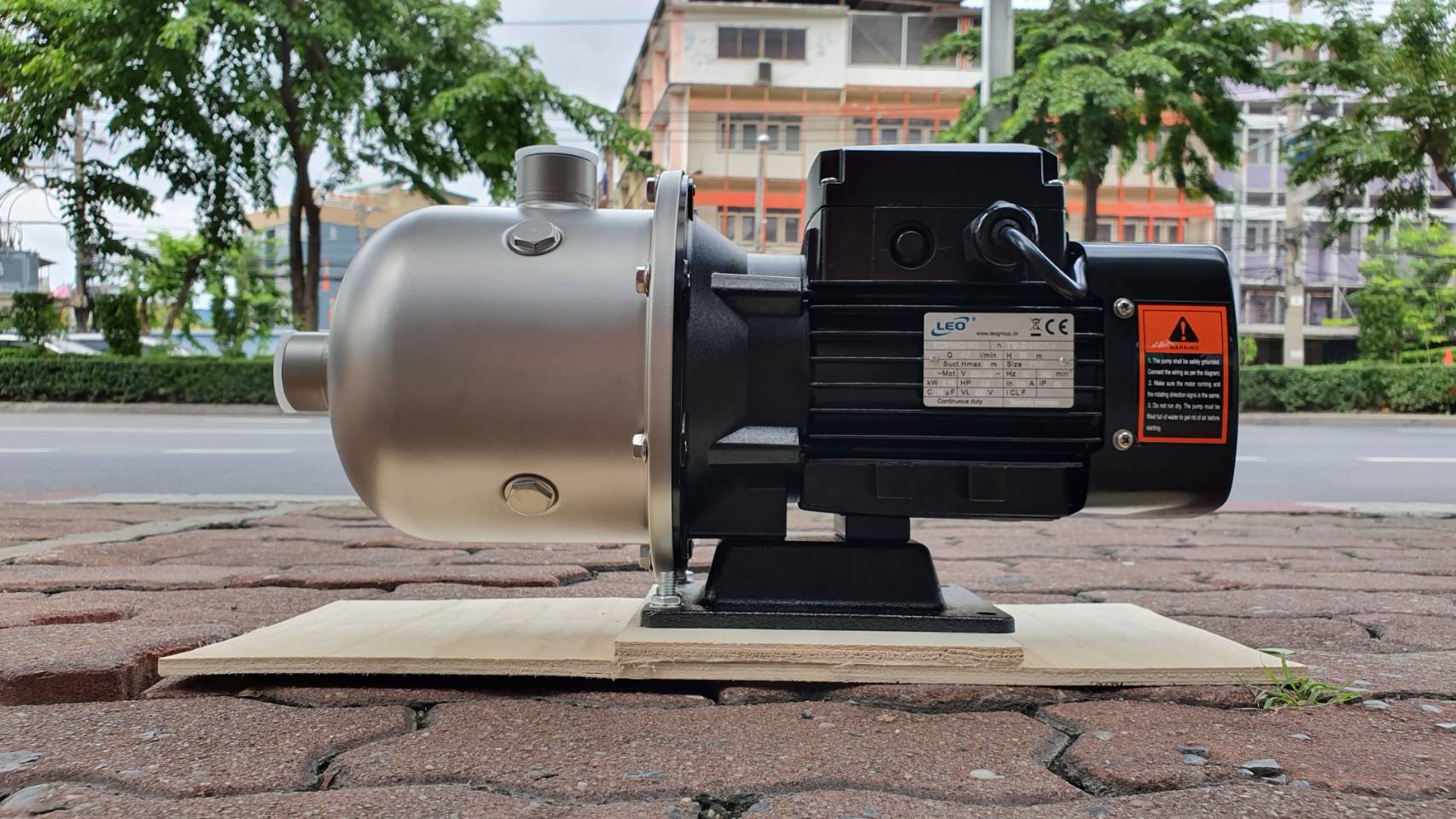 ปั๊มหอยโข่งแนวนอนหลายใบพัด Leo Pump EDHm EDH ปั๊มน้ำ